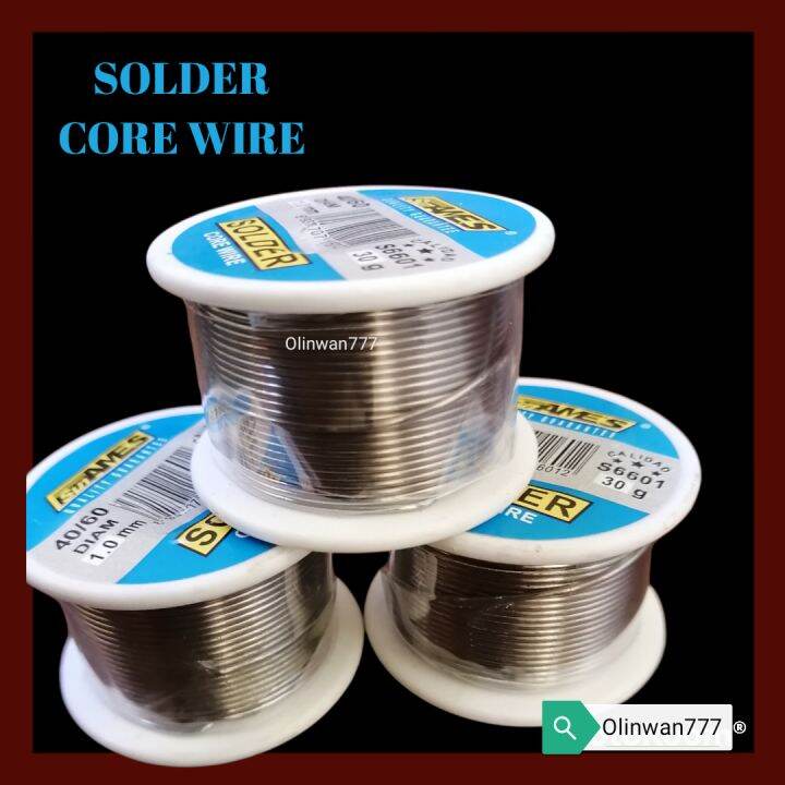 Soldering Core Wire 40/60Diam 1.0mm 30g | Lazada PH