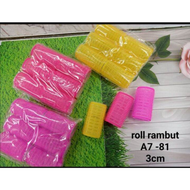 roll rambut perekat isi 6 pcs ukuran medium | Lazada Indonesia