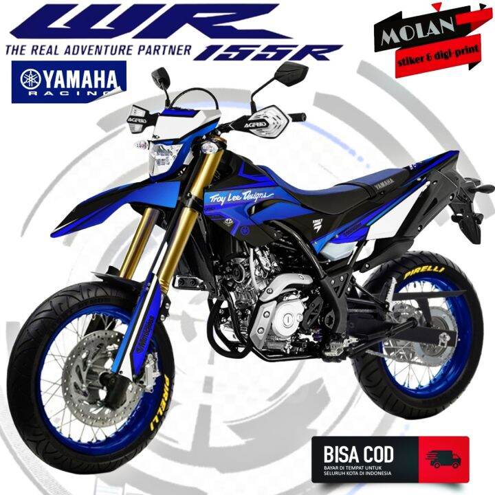Decal Sticker Striping Variasi Fullbody Yamaha WR 155 R (BISA TAMBAH ...