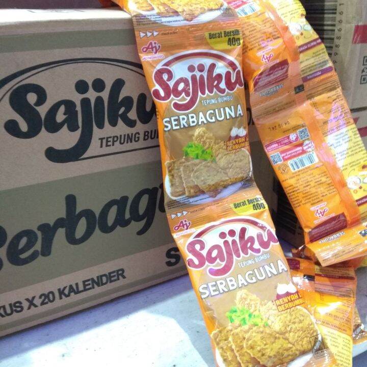 Sajiku tepung bumbu serbaguna 10sachet 40gr | Lazada Indonesia