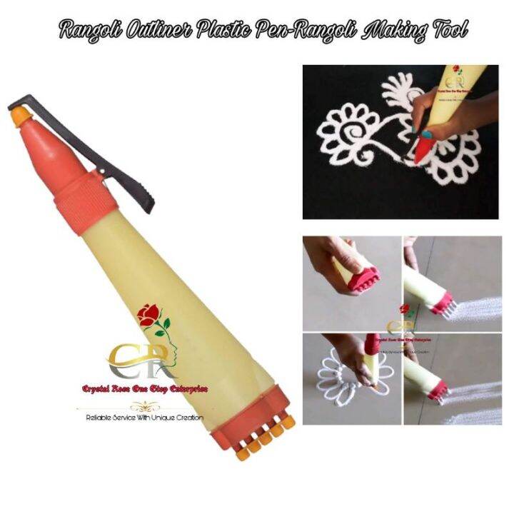Rangoli Outlines Plastic Pen-Rangoli Making Tool | Lazada