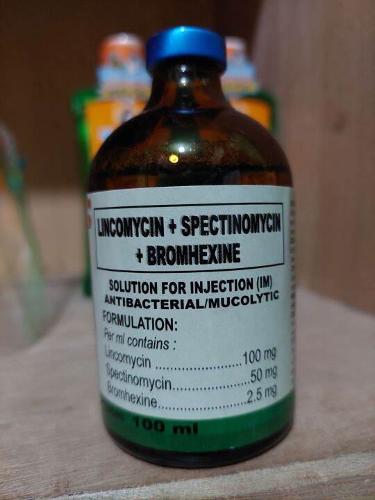 LINCOMYCIN +SPECTINOMYCIN+BROMHEXINE 100ml | Lazada PH