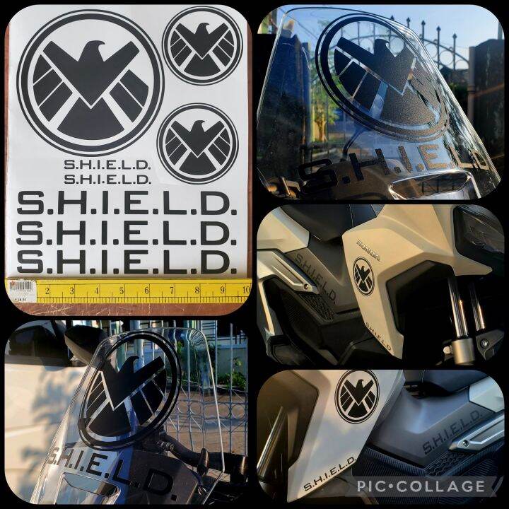 shield sticker decals set | Lazada PH