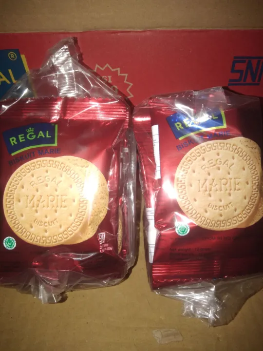 Regal biscuit marie 1 pack isi 10 bungkus | Lazada Indonesia