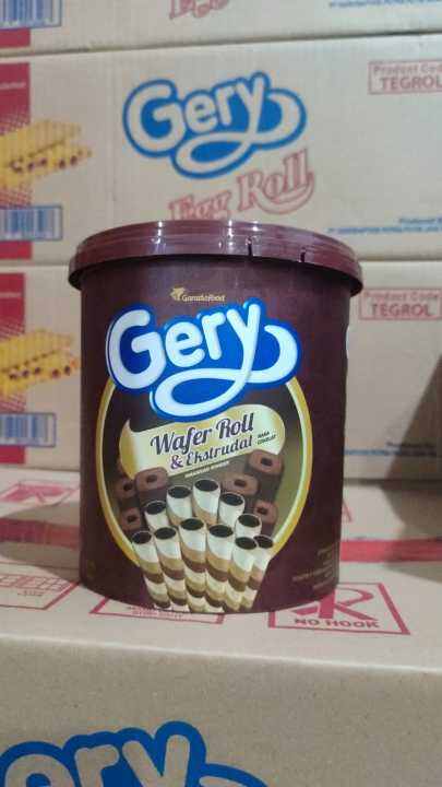 Gery wafer roll dan ekstrudat rasa cokelat kue lebaran enak dan murah ...