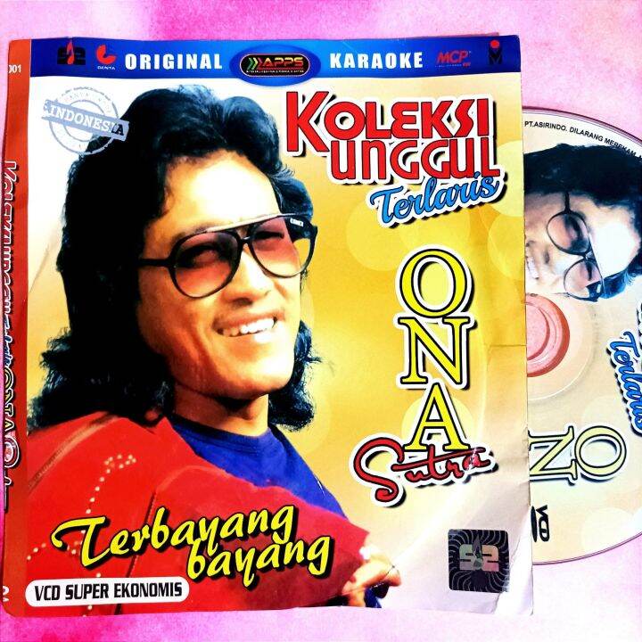 KASET VCD ORIGINAL LAGU ONA SUTRA BISA KARAOKE VOCAL ON OF AKTIF - KASET VCD KARAOKE - KASET ...