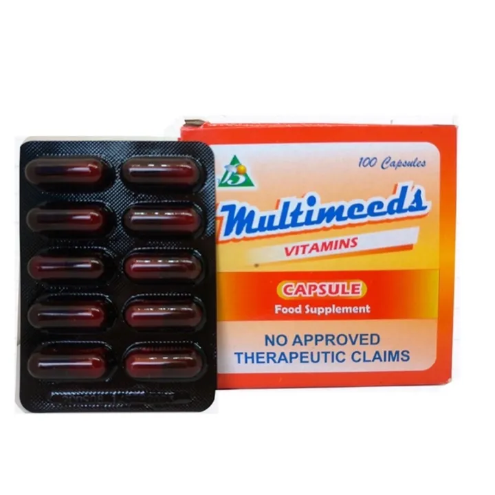 multivitamins 100 capsules ( Multimeeds ) | Lazada PH