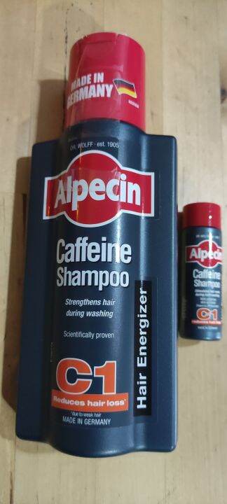 Alpecin Caffeine Shampoo C1 250ml Free 15ml | Lazada
