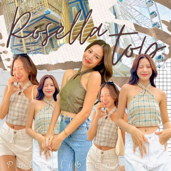 pabarlibiepretty : Rosella top | Lazada.co.th
