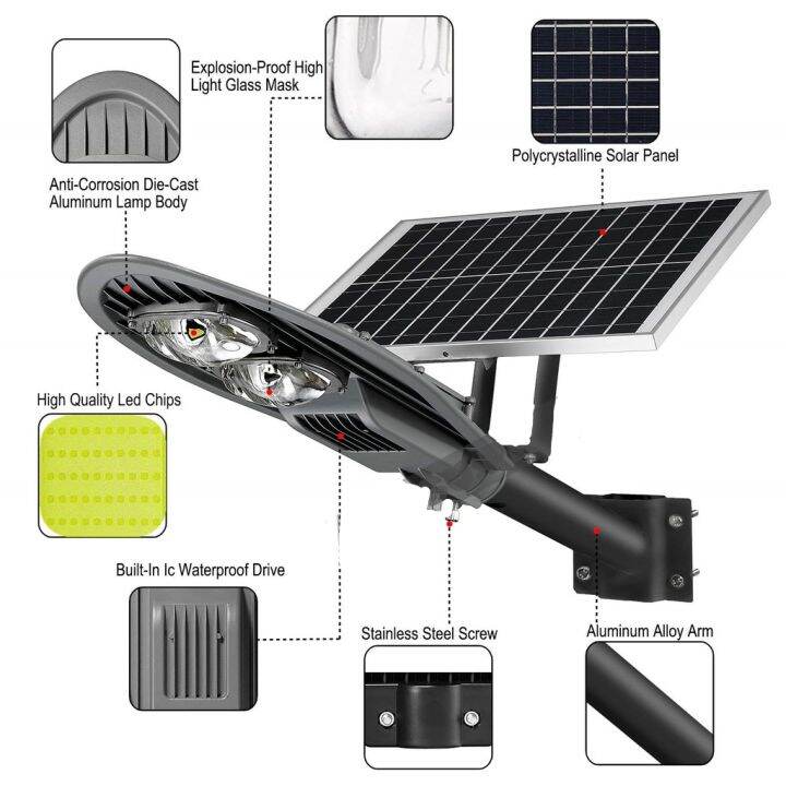COBRA TYPE LED SOLAR STREET LIGHT HEAVY DUTY ALUMINIUM ALLOY BODY ...