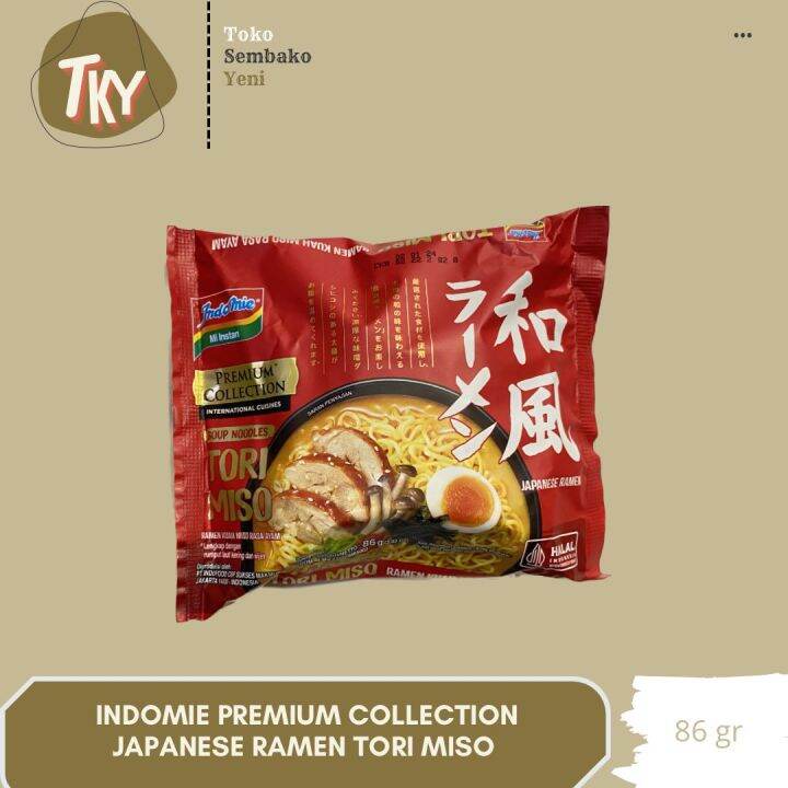 Indomie Premium Collection Japanese Ramen Tori Miso | Lazada Indonesia