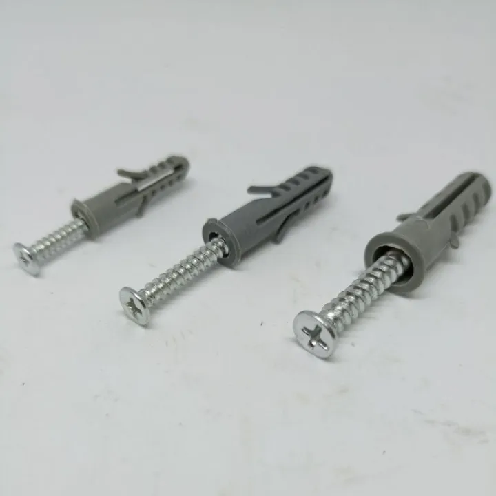 50pcs TOX with Screw (Expand Nails with Screw, Sunrise Brand) 6mm 8mm ...