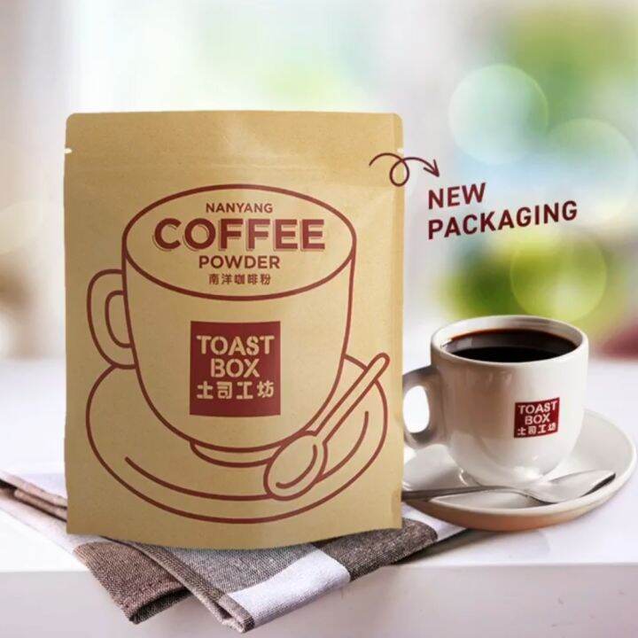 [New Packaging] Toast Box Blended Nanyang Coffee Powder 250g | Lazada