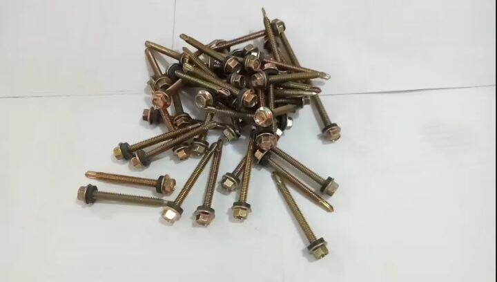 Roofing screw/rupping 12*55. / 50pcs | Lazada Indonesia