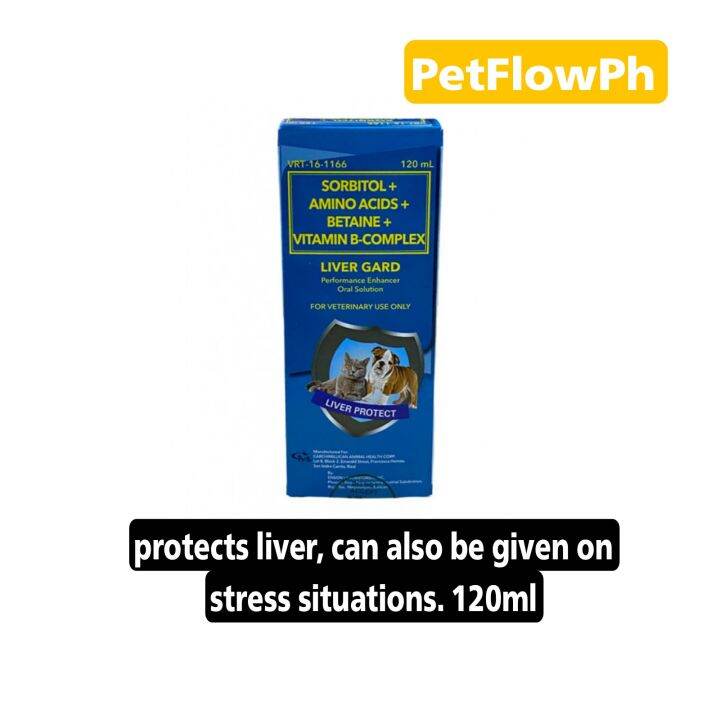 Liver Gard Performance Enhancer 120ml Oral Solution for Dogs and Cats ...