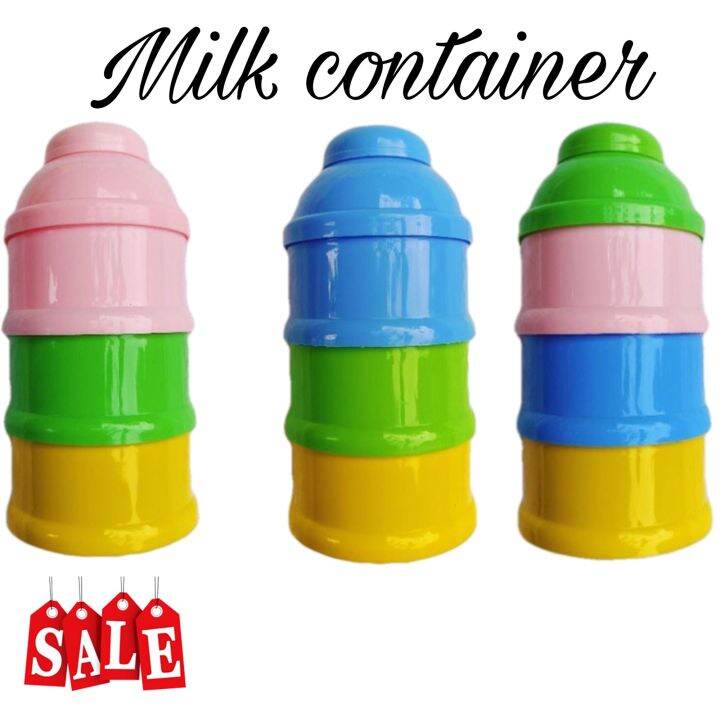 3 LAYER MILK CONTAINER FOR BABY / MILKER -LALAGYAN NG GATAS NG BATA ...