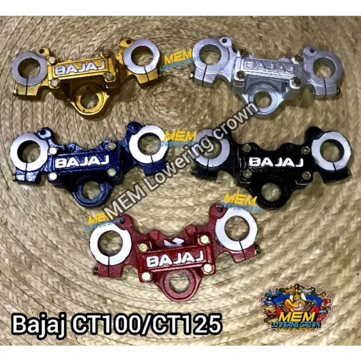 BAJAJ Ryzer CT100/125 Lowering Crown/Butterfly (NEW DESIGNS) | Lazada PH