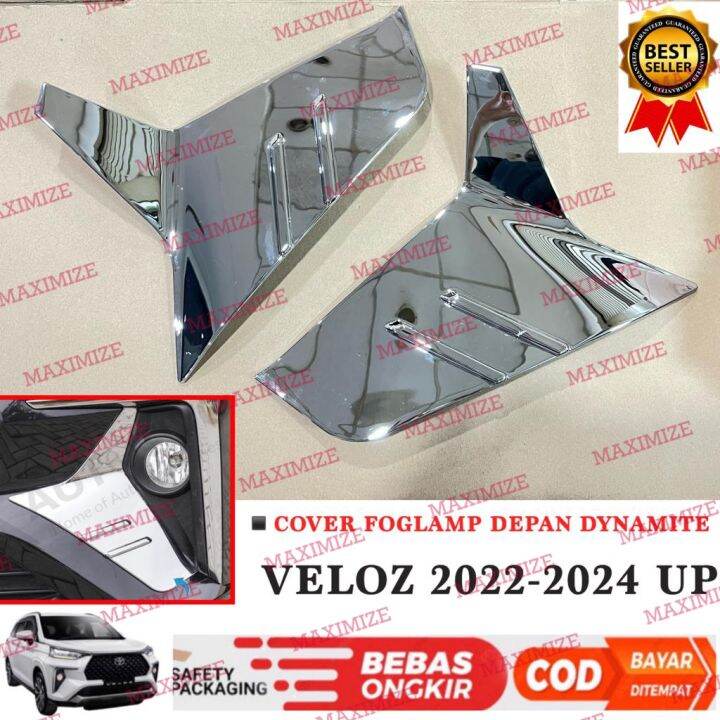Foglamp Cover Fog Lamp Veloz 2022 2023 2024 Dynamite Chrome | Lazada ...
