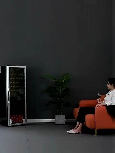 KRIB BLING Beverage Refrigerator and Cooler Mini Ice Bar Refrigerator ...