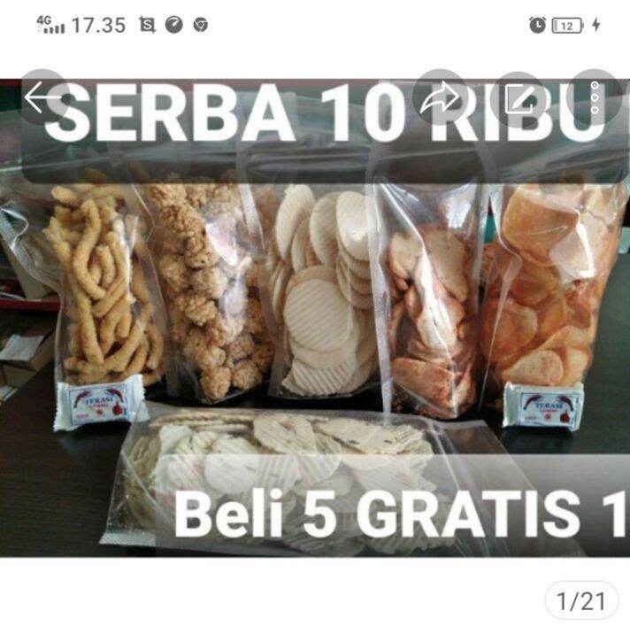 Snack Serba 10.rb..berbagai macam Snack.. | Lazada Indonesia