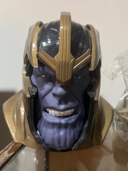 Major Cineplex :- ถังใส่ป๊อปคอร์น รูปหัว มานอส (Tanos)จากโรงหนัง เมเจอร์ | Lazada.co.th