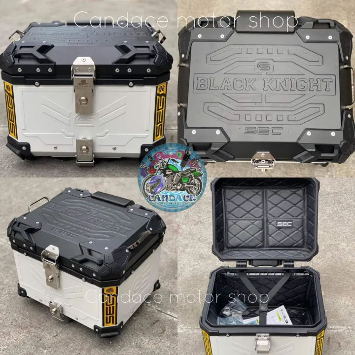 SEC ALLOY TOP BOX 45L WITH BACKREST | Lazada PH