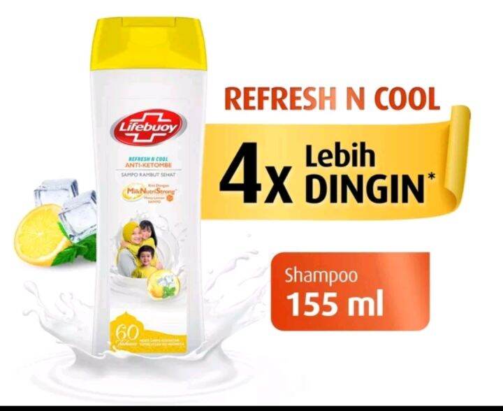 Lifebuoy Shampoo Anti Ketombe Fresh & Cool 155 ml | Lazada Indonesia