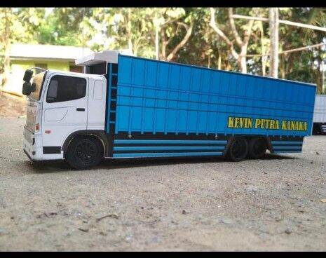 Miniatur truk tronton doble deker | Lazada Indonesia