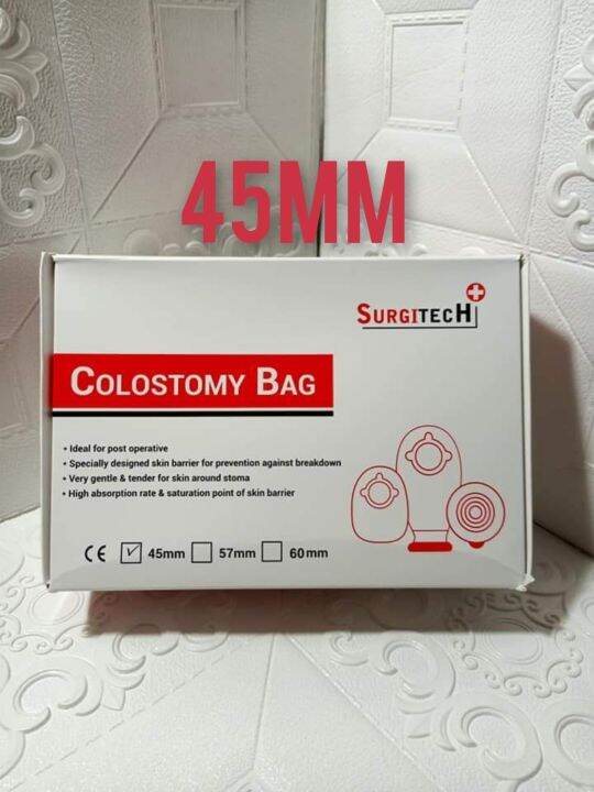 Colostomy Bag 45mm Disposable (10Sets/Box's) | Lazada PH