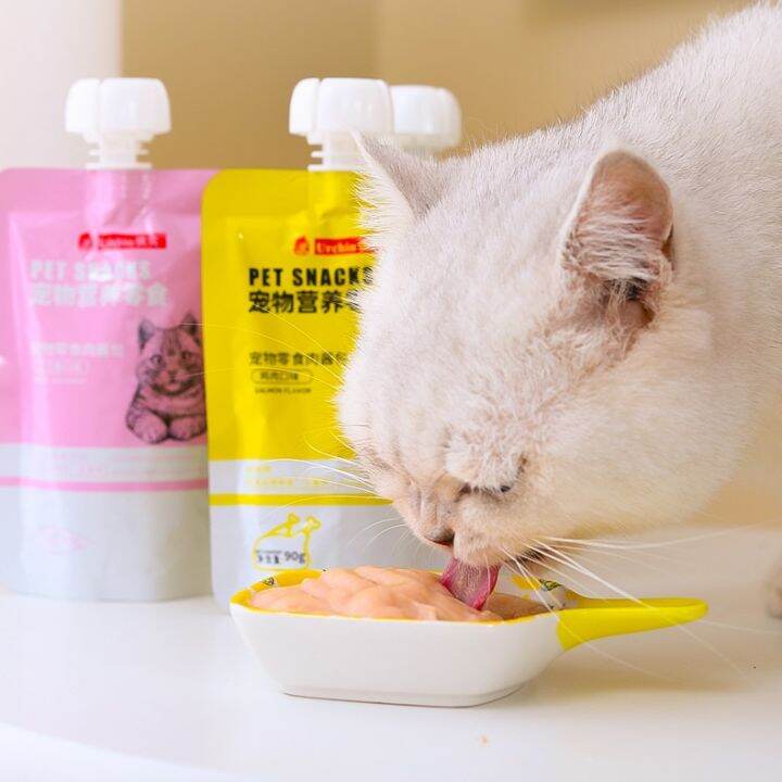 Cat Nutrition Creamy Wet Cat Food Cat Snacks 90g Pouch | Lazada PH