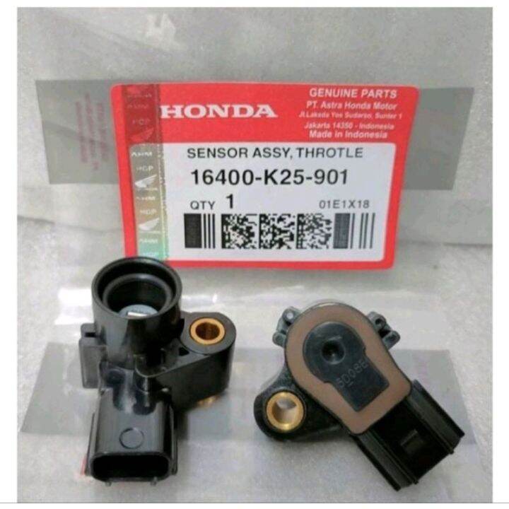 SENSOR TPS BEATFI POP ESP SPACY SCOOPY INJEKSI ORI HONDA 16400-K25-901 ...