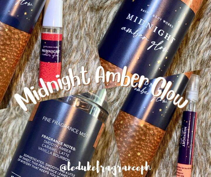 MIDNIGHT AMBER GLOW BATH & BODY WORKS DECANT 10ML | Lazada PH