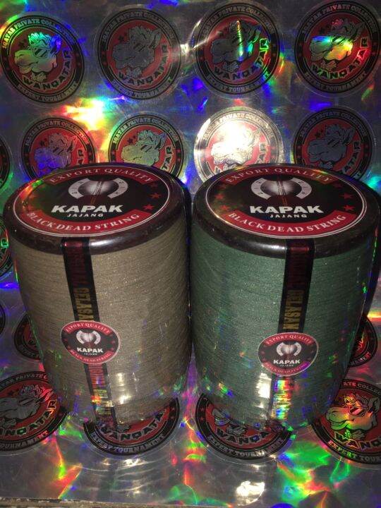 Gelasan Senar Mati MATOT 018 KAPAK BLACK DEADSTRING by Jajang 6000yard ...