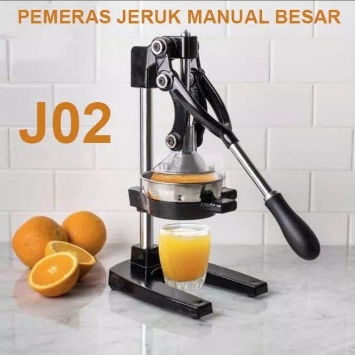 pemeras jeruk manual alat press peras jeruk anti karat stainless / hand ...