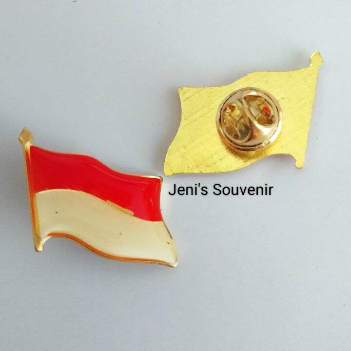 PIN BENDERA MERAH PUTIH - PIN BENDERA INDONESIA | Lazada Indonesia