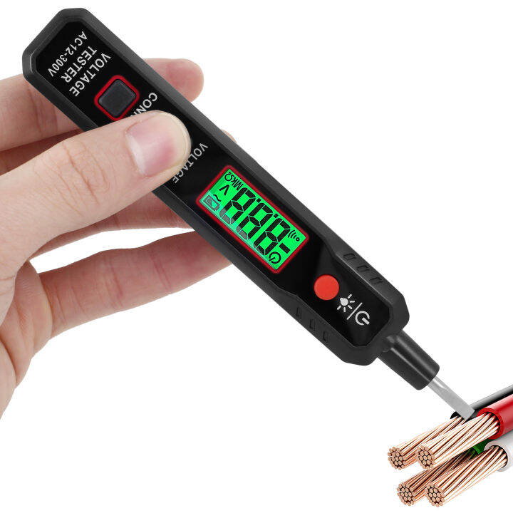Voltage Tester Non-Contact Voltage Pen Handheld Electric Tester with ...