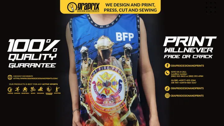 BFP on the Rescue Singlet Full Sublimation - CUSTOMIZE NAME | Lazada PH