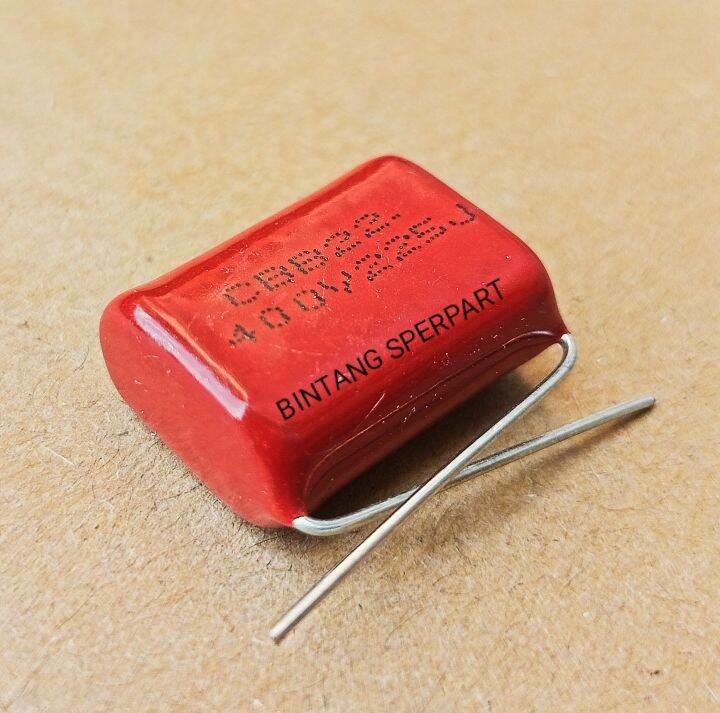 KAPASITOR MILAR 225J 400V CAPACITOR MILAR 225J 400V | Lazada Indonesia