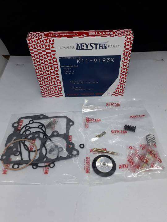 ชุดซอมคาร์บิว HONDA CIVIC 92 ยี่ห้อ KEYSTER K11-9193 MADE IN JAPAN ราคา ...