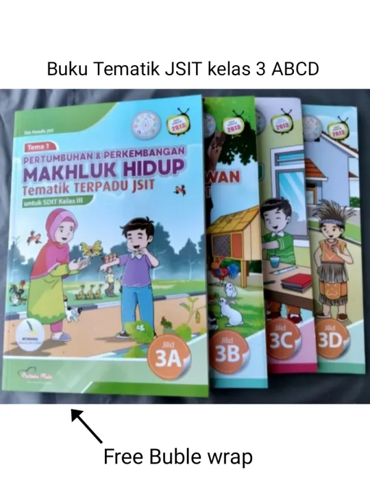 Buku Tematik JSIT SD kelas 3A-3H Penerbit Pustaka Mulia | Lazada Indonesia