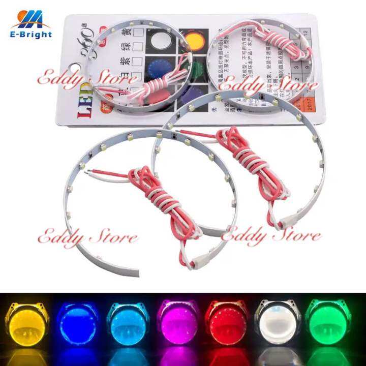 Lampu LED devil eye demon eyes DE 360 derajat projector hid biled ...