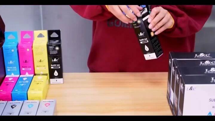 【PH Ready Stock】L&C Refill 003 Ink Dye Ink For Epson Inkjet Printer ...