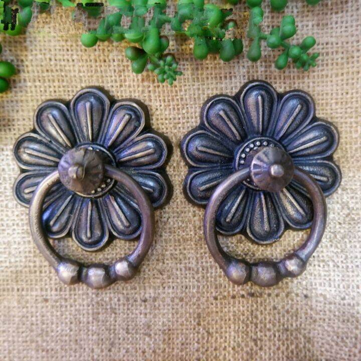 brass ring pull / tarikan pintu gebyok handle pintu rumah gagang pintu ...