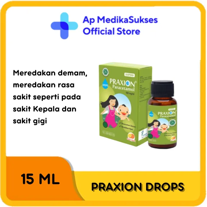 Praxion Drops 15 ml - Penurun Panas Anak | Lazada Indonesia