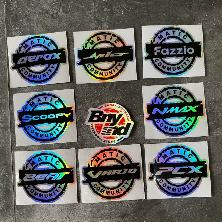 Stiker Sticker MATIC COMMUNITY cutting | Lazada Indonesia