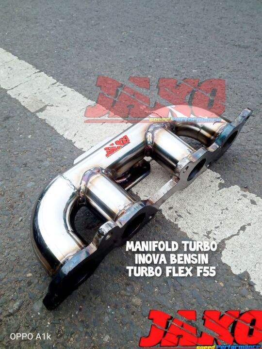 manifold header turbo kijang Inova bensin / exhaust racing mobil ...