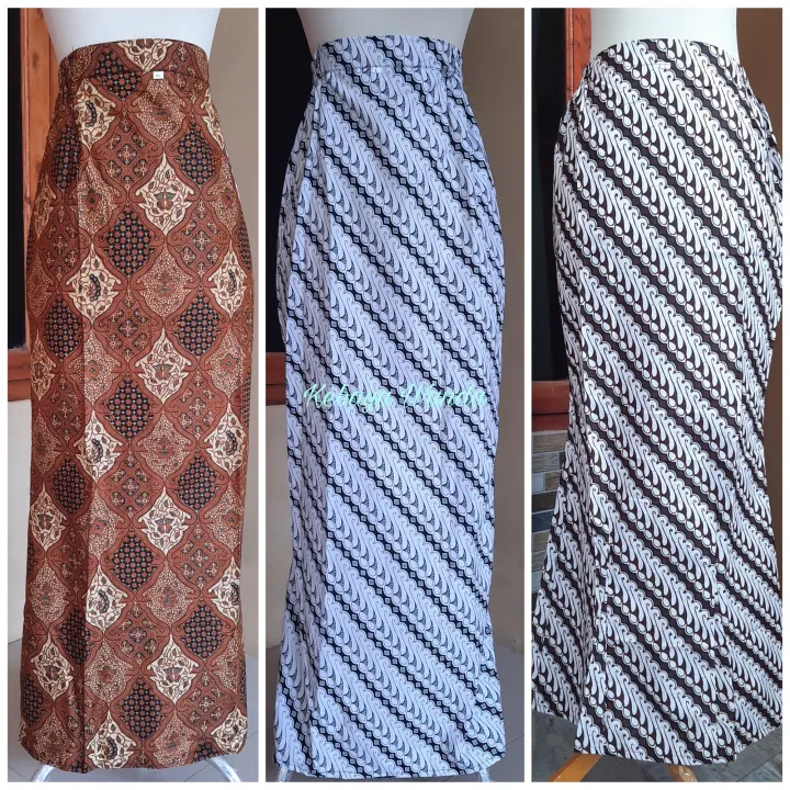 Rok Batik Akad Nikah / Rok Pengantin Wanita / Rok Samping / Rok Wisuda ...
