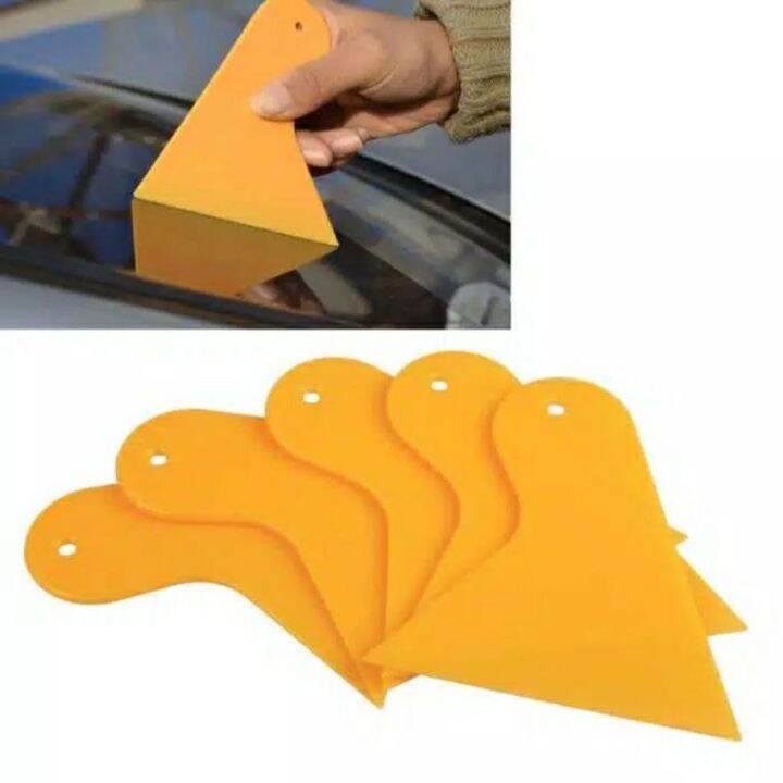 Rakel Sticker Kuning / Alat Pemasangan Sticker / Alat Kaca Film ...
