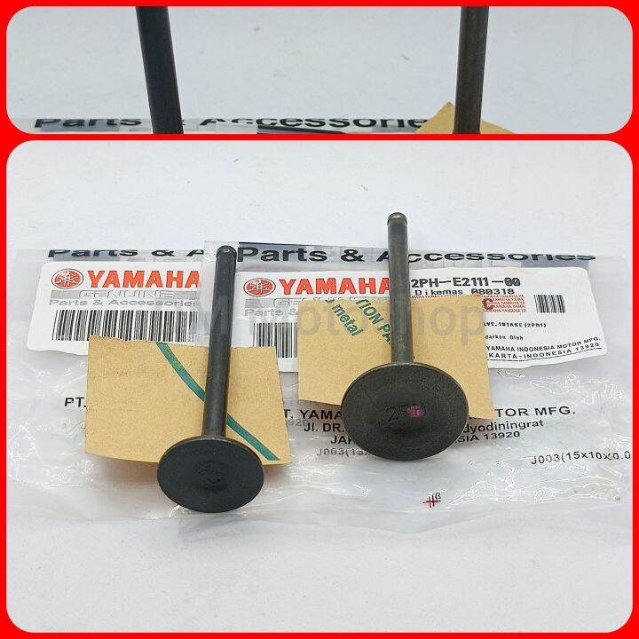 Yamaha Intake & Exhaust Valve Set - Mio i 125, Soul i 125/115 | Lazada PH