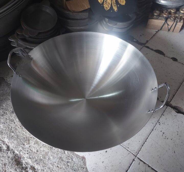 Wajan pengorengan besar uk 50 cm stainless buat chicken, nasi goreng ...